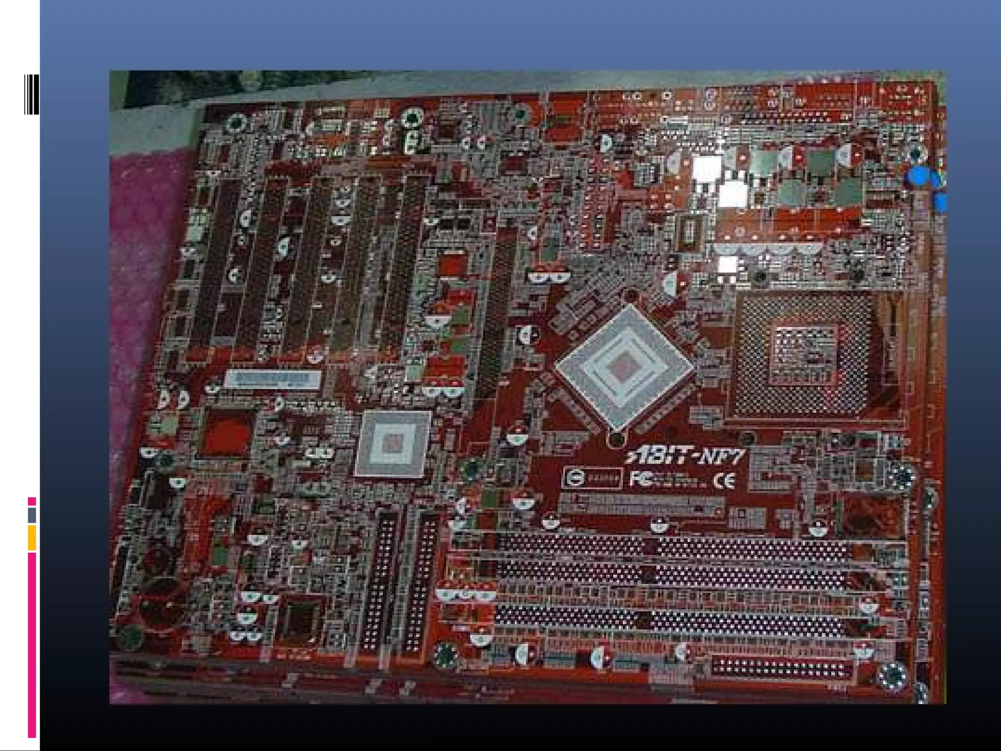 Componentes da placa mãe teoria de hardware | PPT