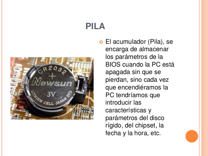 Contenido desconocido.: PLACA BASE Y COMPONENTES