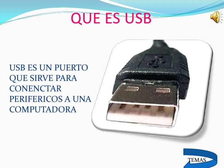 Componentes De La Usb