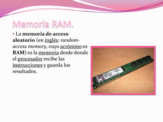 Componentes del case | PPTX