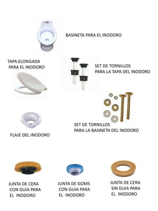 Componentes del inodoro | PPTX