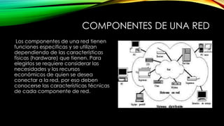 Componentes de una red | PPTX