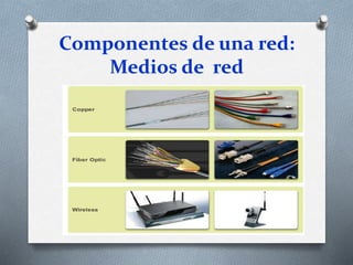Componentes de una red | PPTX