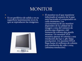 Componentes de un equipo de computo | PPTX