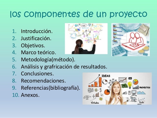 Componentes de un proyecto