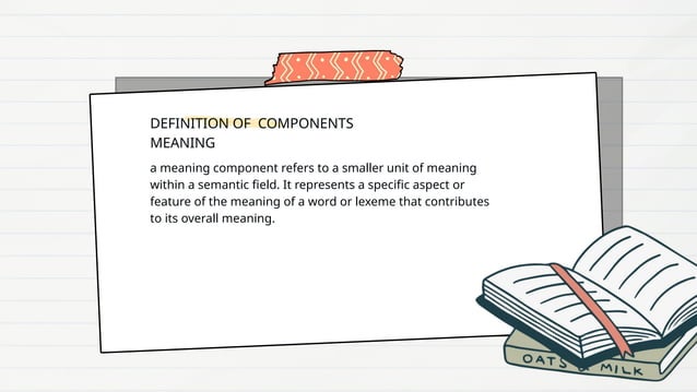 COMPONENT FIELD AND MEANING COMPONENT.pptx