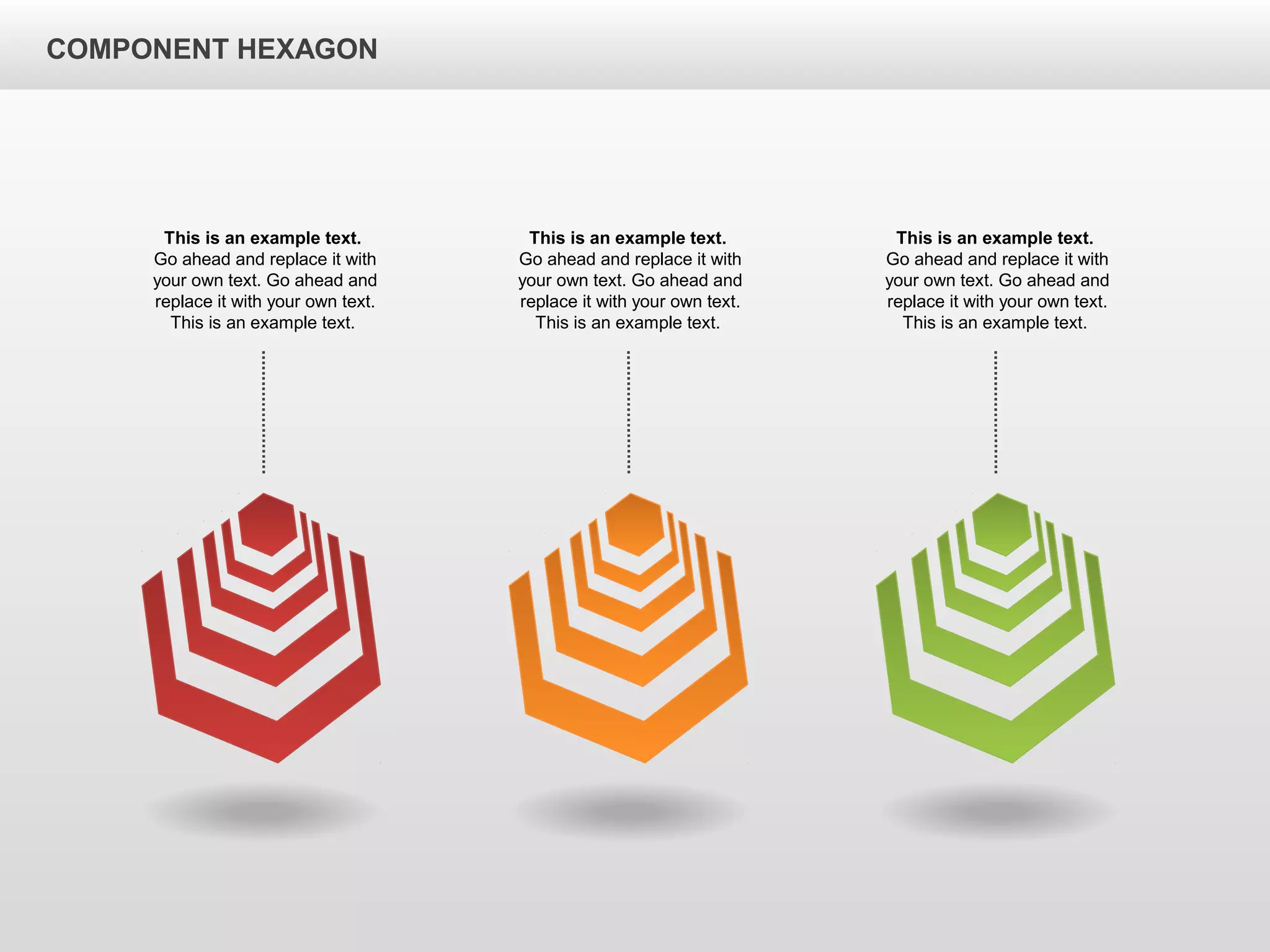 Component Hexagon Diagram | PPT