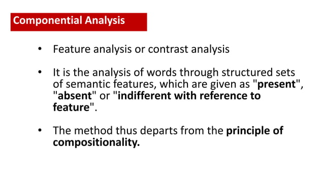 Componential-Analysis.pptx | Science