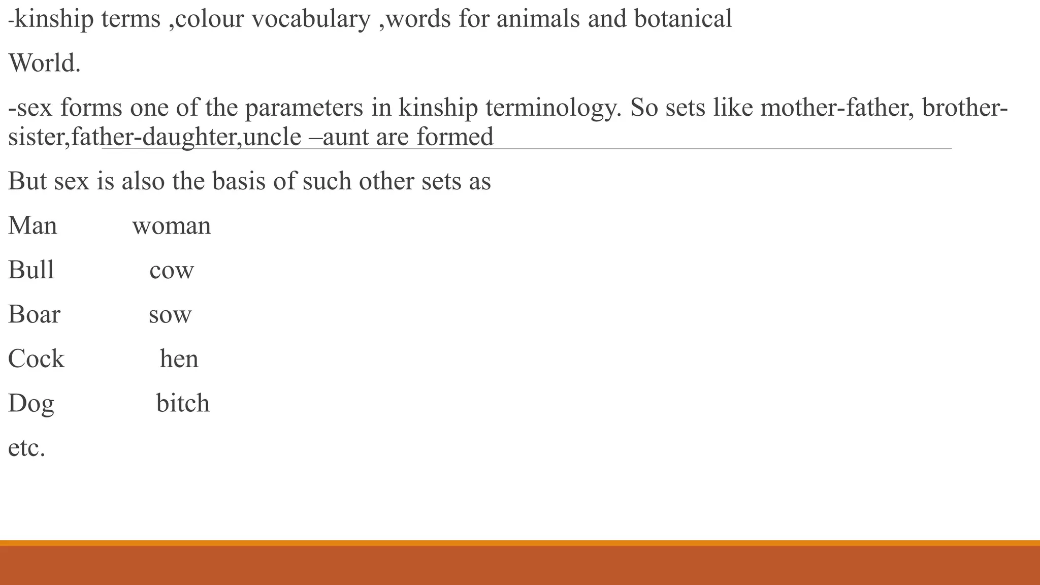 Componential analysis approach | PPTX