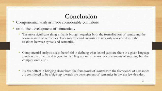 Componential Analysis of Meaning.pptx | Science