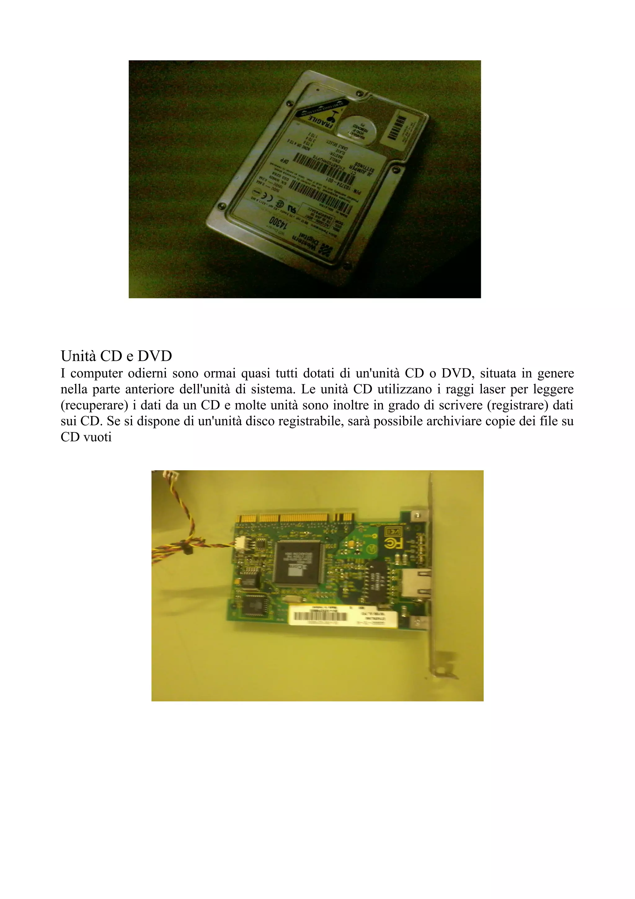 Componenti del pc | PDF