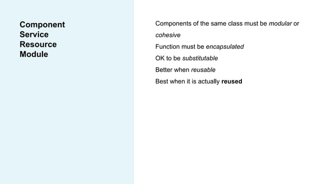 Componentization | PPT