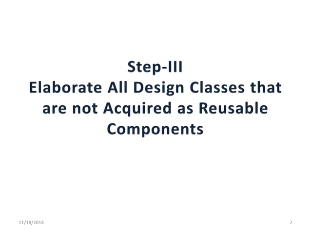 Component level design | PPT