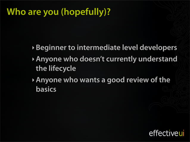 Adobe Flex 3 Component Life Cycle | PPT