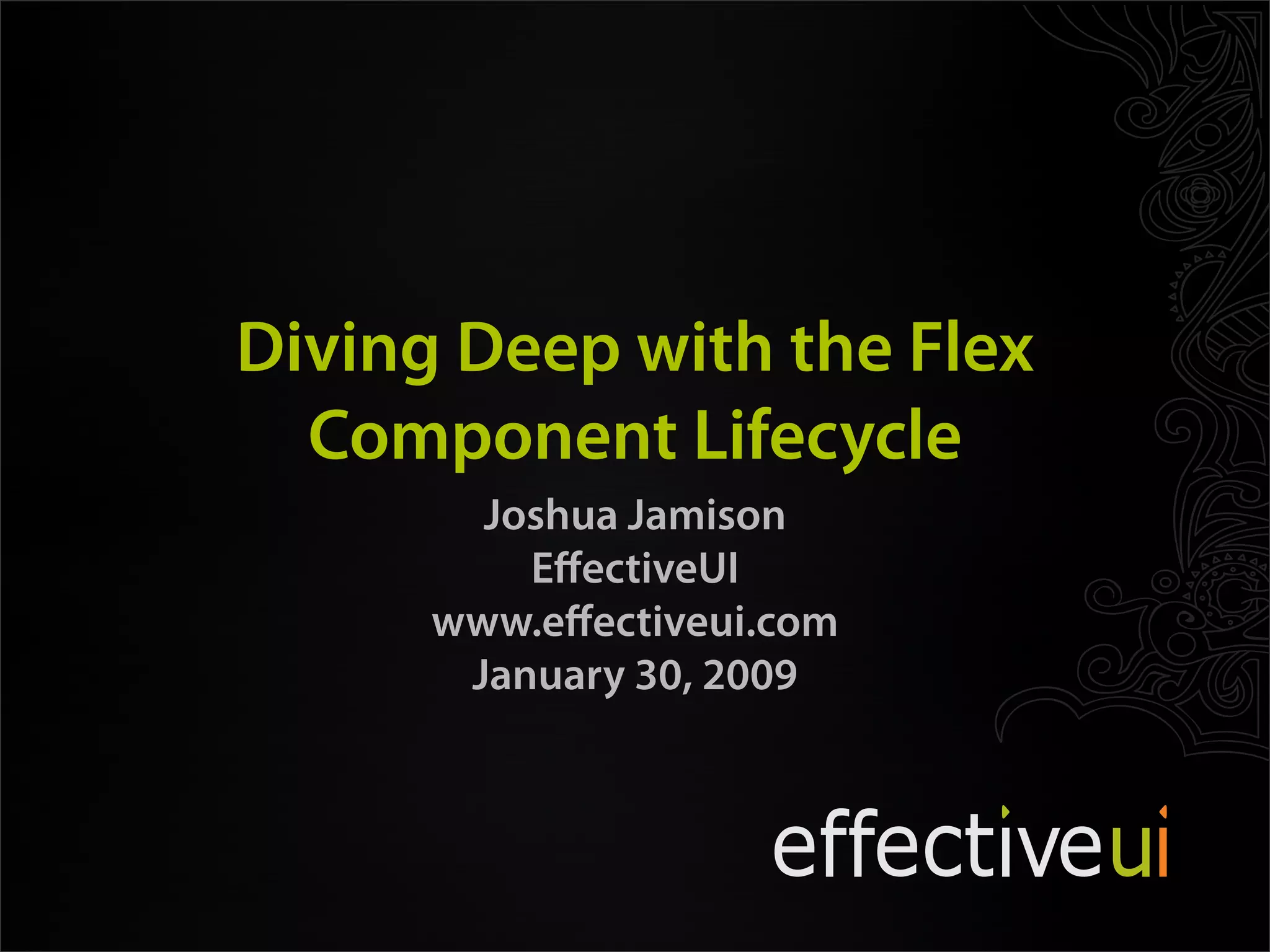 Diving Deep with the Flex Component Life Cycle | PDF