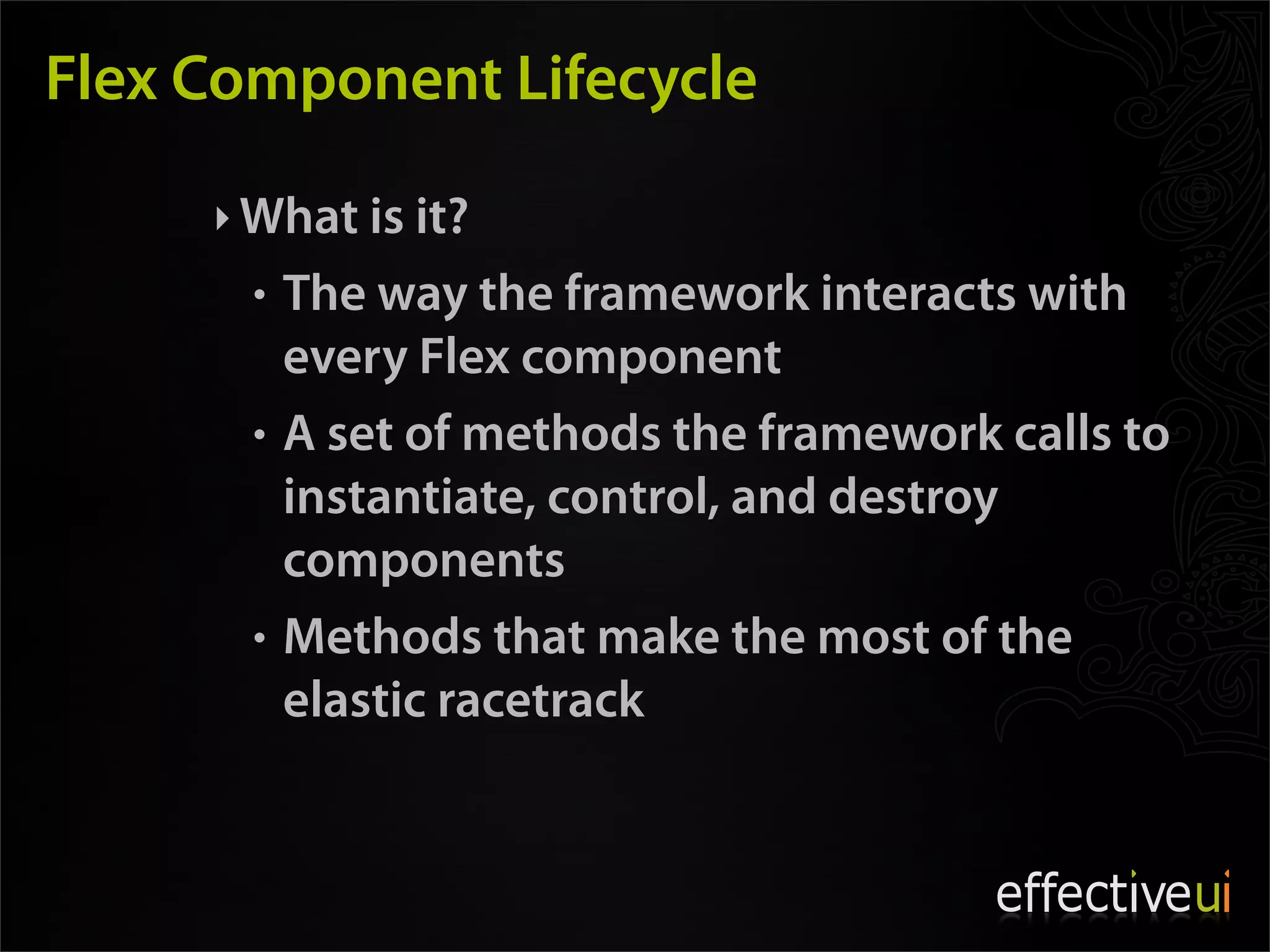 Diving Deep with the Flex Component Life Cycle | PDF