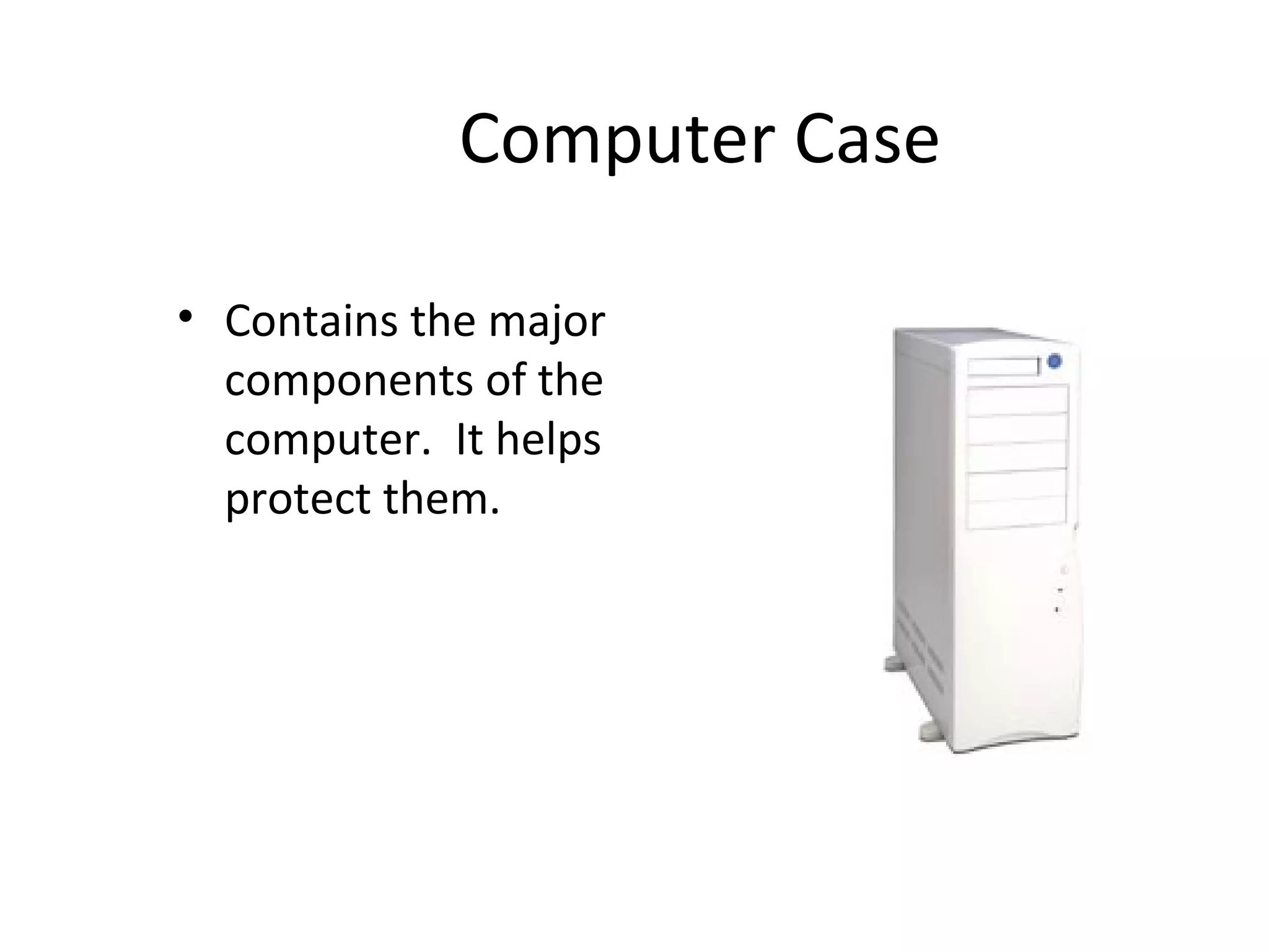Components of computer | PPT