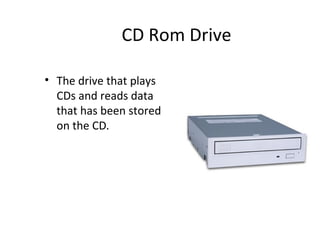 Components of computer | PPT