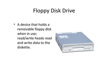 Components of computer | PPT