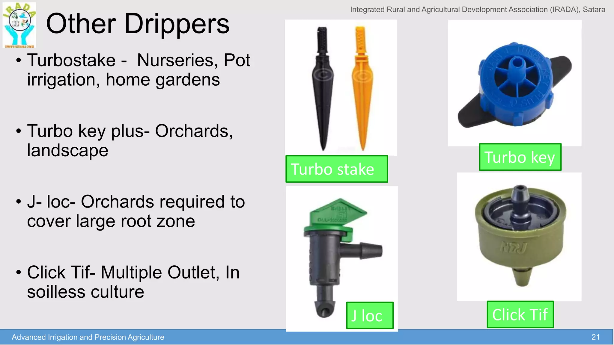 Component of drip irrigation system | PPTX