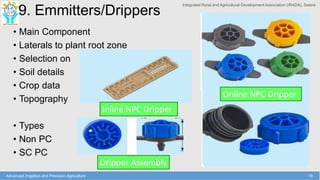 Component of drip irrigation system | PPTX
