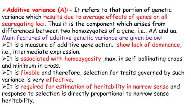 Component of genetic variation | PPTX