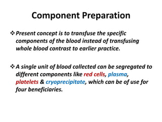 Component Preparation methods & techniques. | PPTX