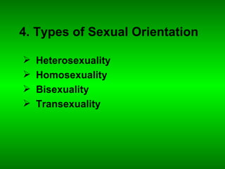 Components of Human Sexuality | PPT