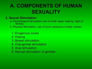 Components of Human Sexuality | PPT