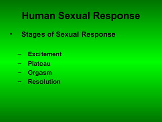 Components of Human Sexuality | PPT