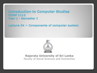 Computer System Basics | PDF