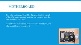 Internal System Unit Components | PPTX