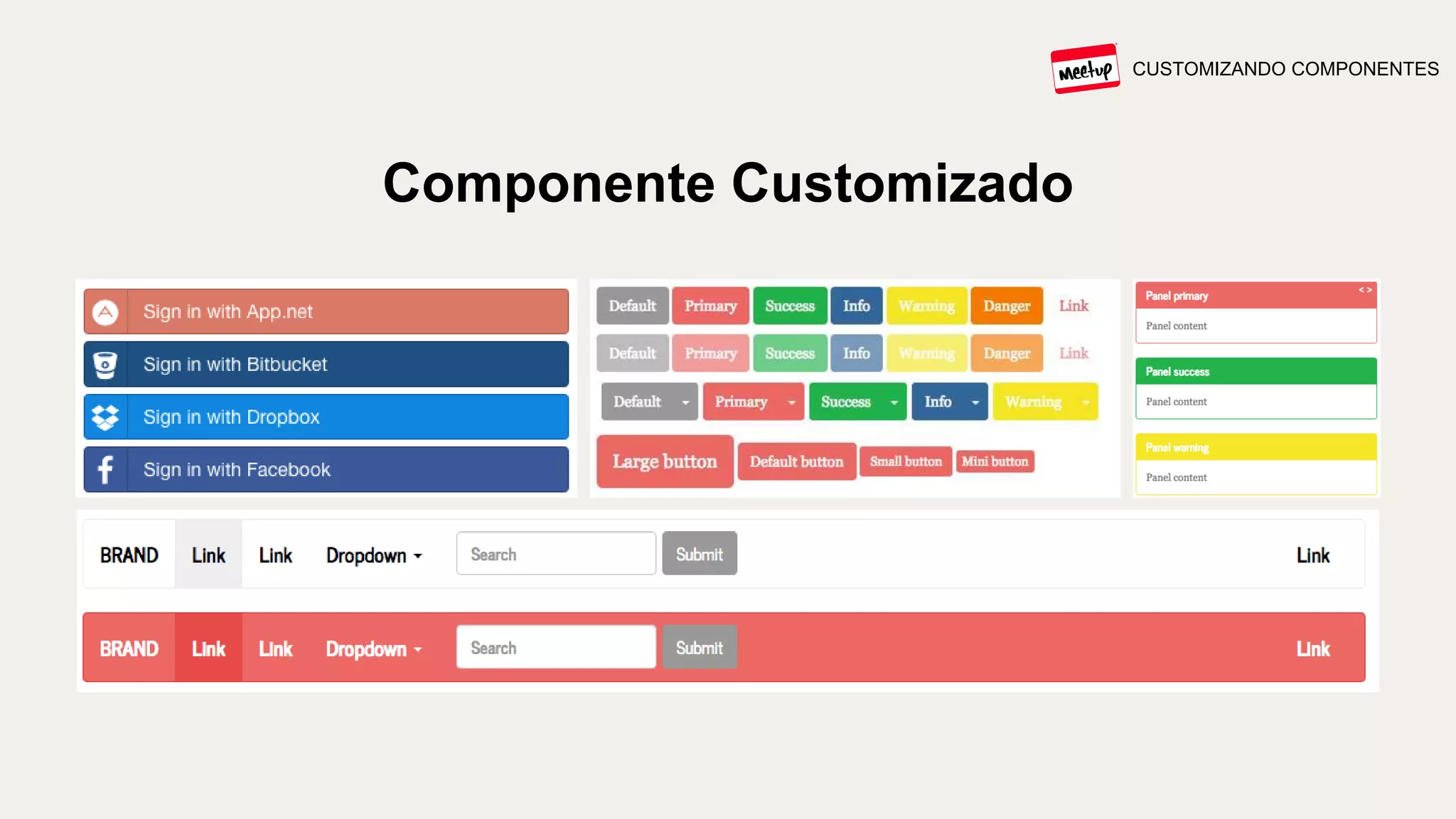Bootstrap - Customizing Components