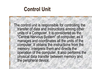 Components of-computer-2-1226486763942707-9 | PPT | Data Storage and ...