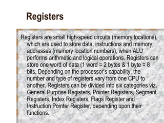 Components of-computer-2-1226486763942707-9 | PPT | Data Storage and ...