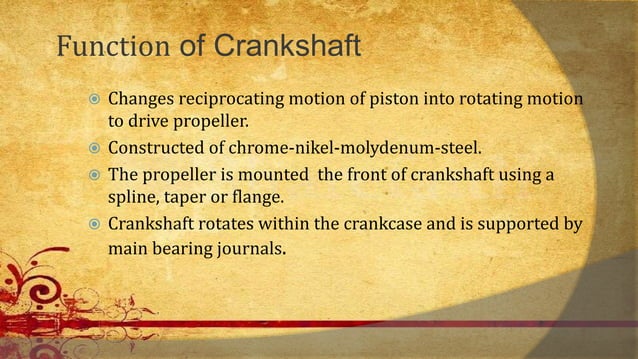 Components of-crankshaft | PPTX | Auto Repair | Automotive