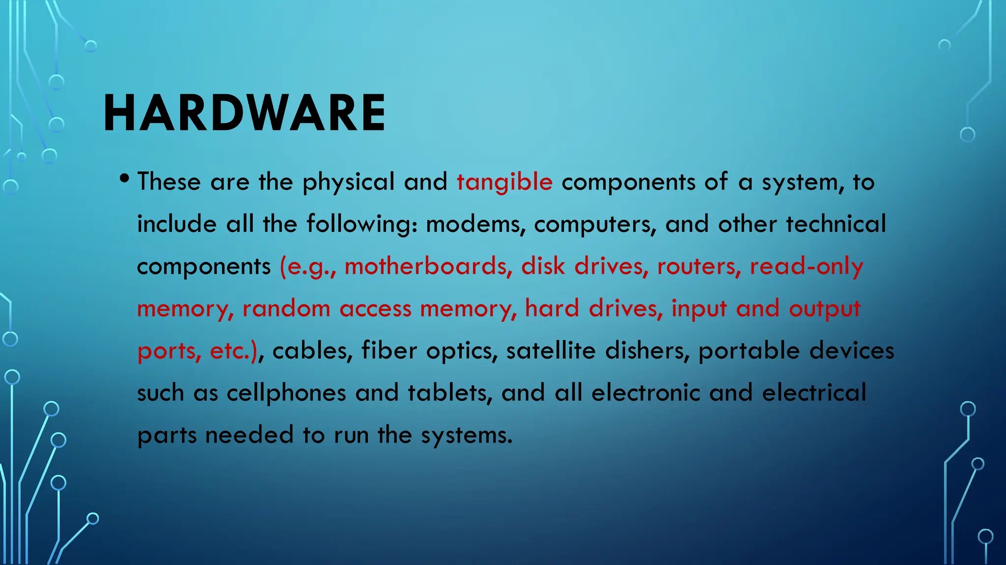COMPONENTS OF ICT - DIGITAL TECHNOLOGY ICT | PPTX