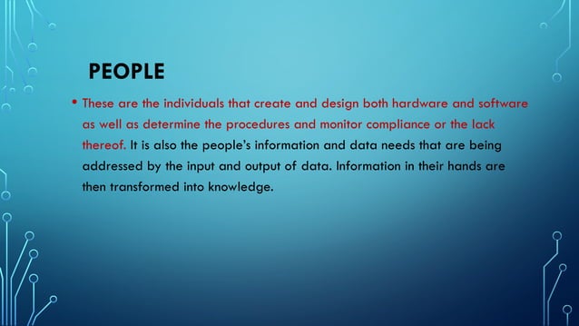 COMPONENTS OF ICT - DIGITAL TECHNOLOGY ICT | PPTX