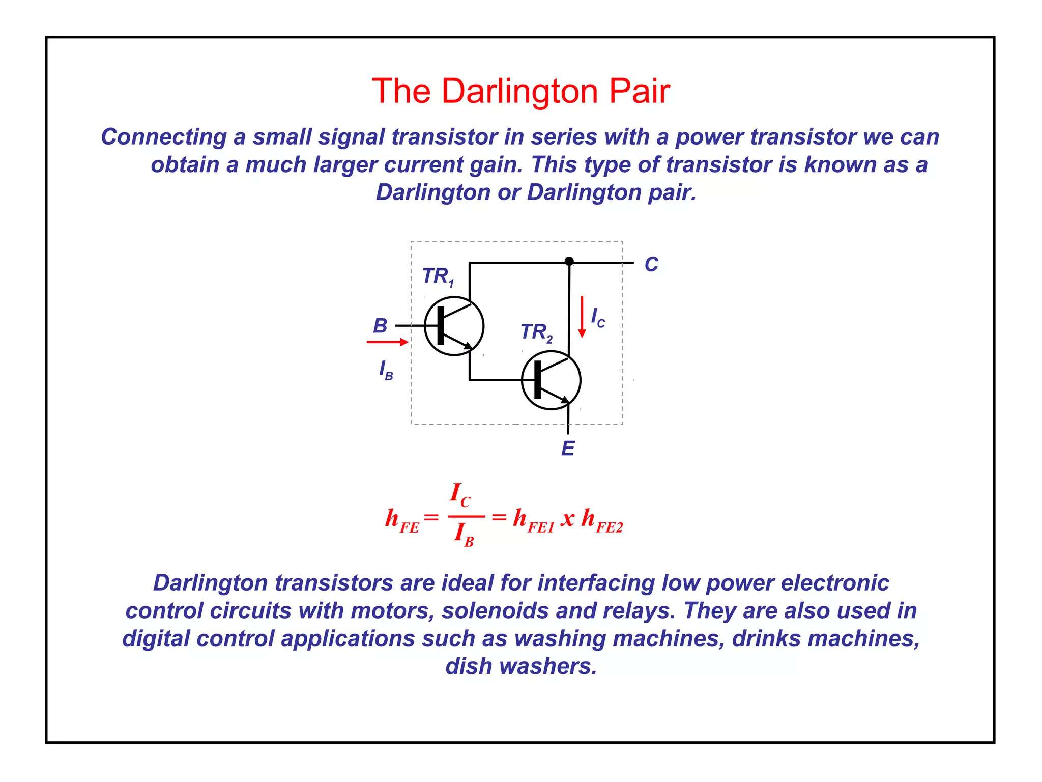 Components transistors | PPT