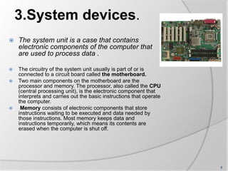 Components and categories of computer | PPTX