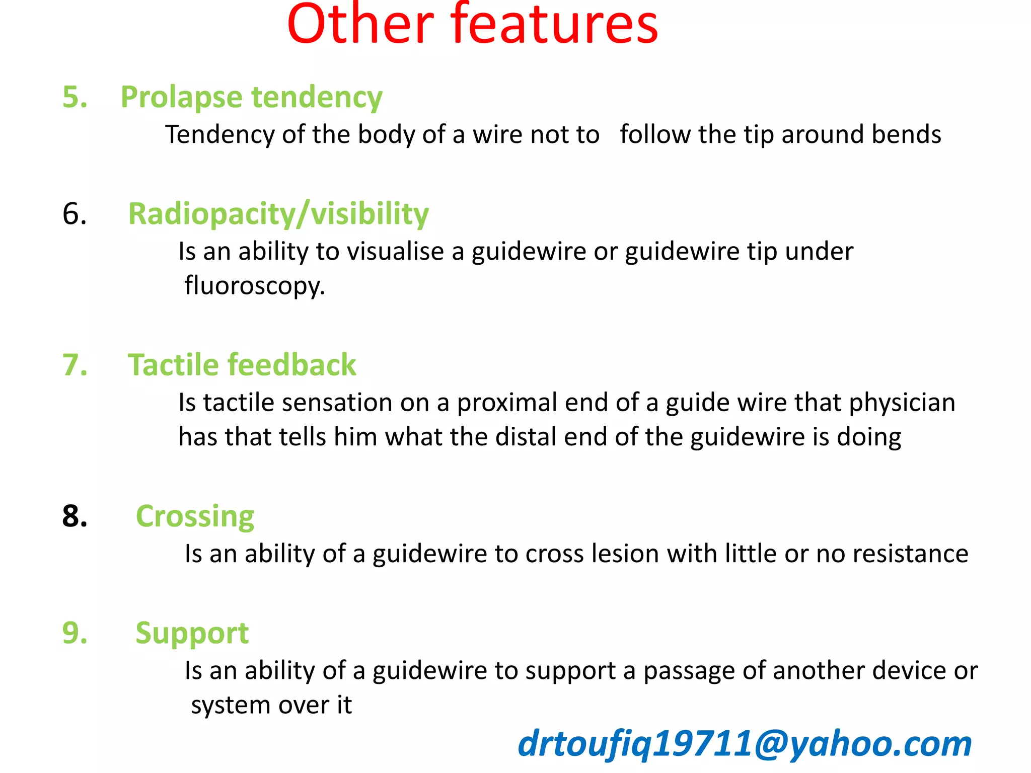 Components and classification of coronary guide wire dr md toufiqur ...