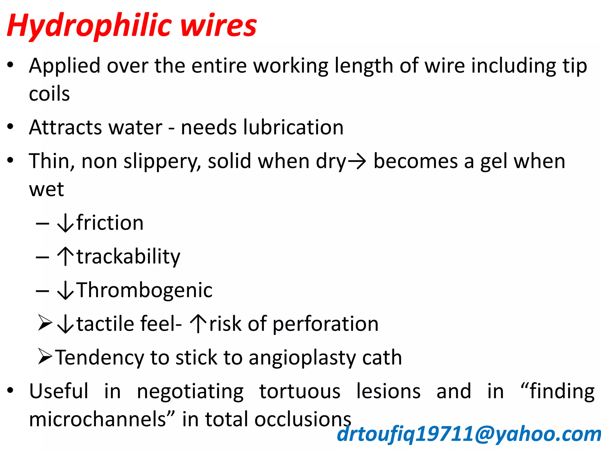 Components and classification of coronary guide wire dr md toufiqur ...