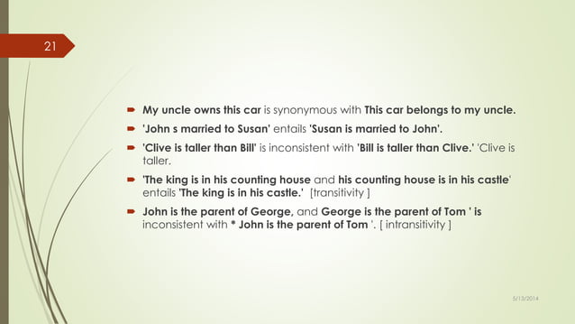 Components and contrasts of meaning | PPTX