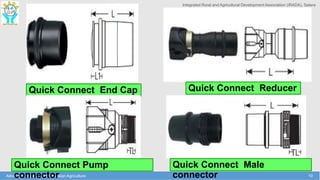 Components and fittings of sprinkler irrigation system | PPTX
