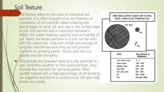 Components and properties of soil | PPTX