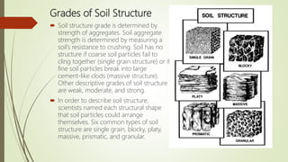 Components and properties of soil | PPTX
