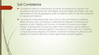 Components and properties of soil | PPTX