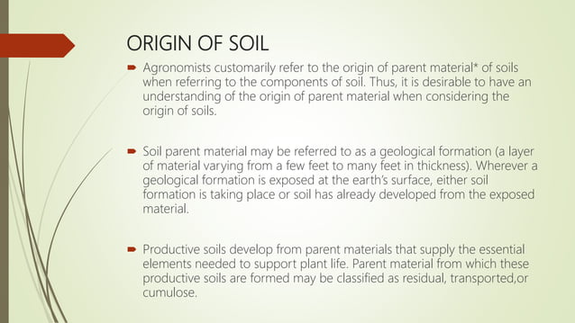 Components and properties of soil | PPTX | Gardening | Home & Garden