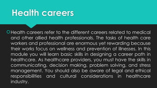 Components and Steps in Preparing Health Career Plan.pptx