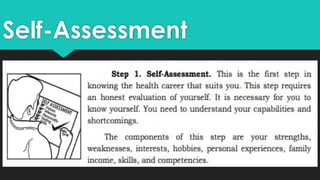 Components and Steps in Preparing Health Career Plan.pptx